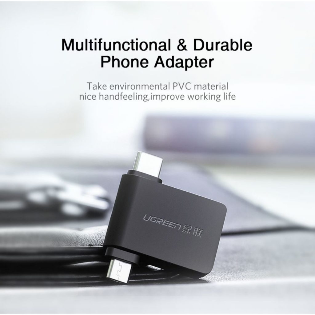 Adaptador Micro USB e Micro USB-C para USB-A UGreen - Conectatec