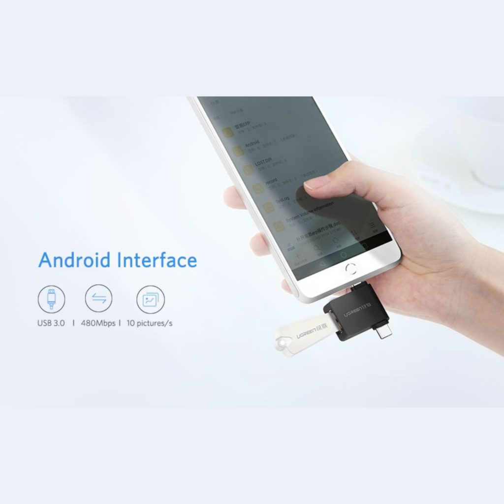 Adaptador Micro USB e Micro USB-C para USB-A UGreen - Conectatec