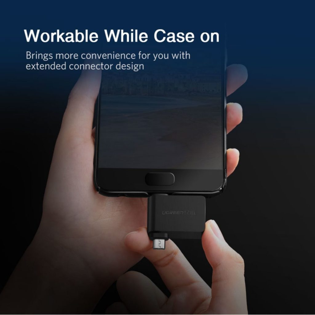 Adaptador Micro USB e Micro USB-C para USB-A UGreen - Conectatec