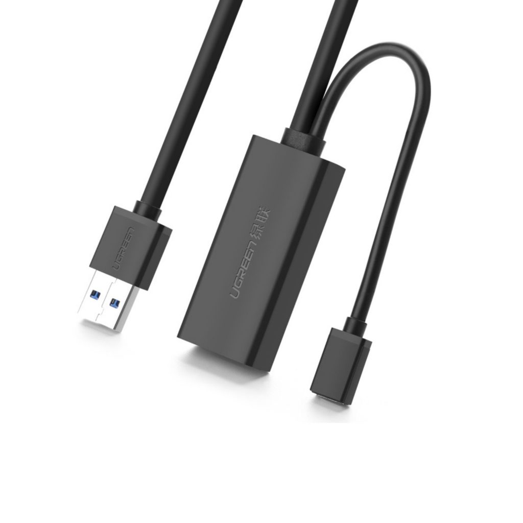 Cabo Extensão USB 3.0 Ativo Fêmea 5 Metros UGreen – Loja ConectaTec